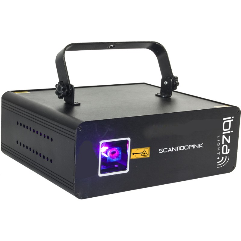 DMX-controlled Pink Laser 1100 MW - BST Distribution