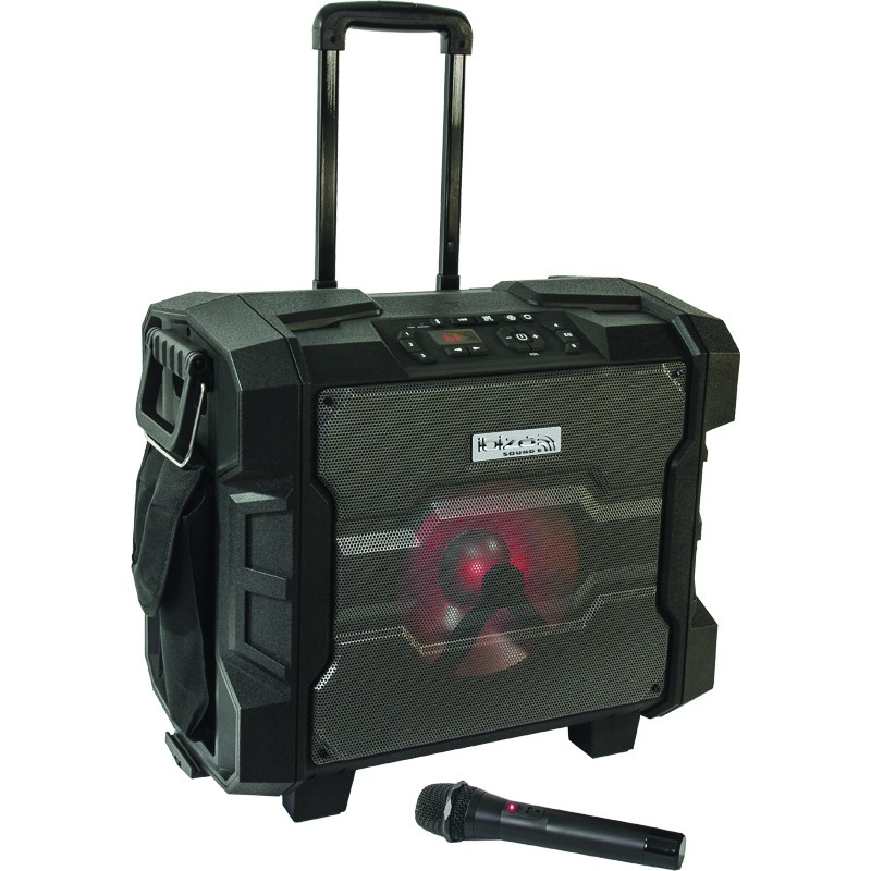 Mobile “All-weather” Trolley Speaker – 10"/25 cm 300 W with Bluetooth ...