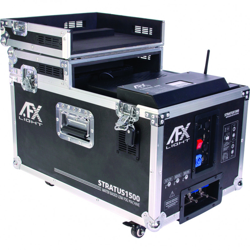 DMX-Controlled Water Baser Low Fog Machine - 1500W in flight case - BST ...