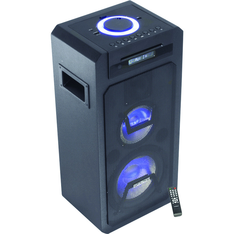 3-Way High-Powered Audio System – 350 W with CD, USB, Bluetooth ...