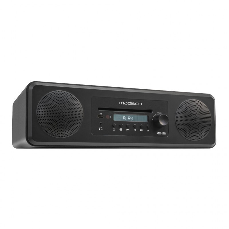 Desktop Speaker with DAB+ receiver, Bluetooth, FM tuner, CD player ...